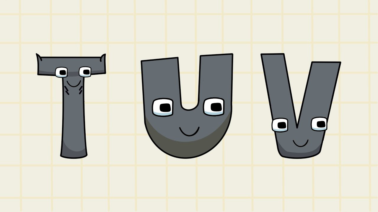 Alphabet Lore But They are "TUV" Combination - YouTube
