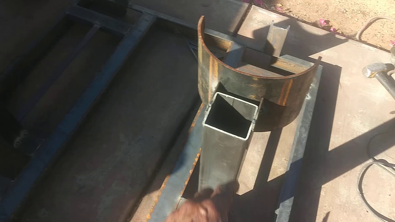 Homemade Welding Skid Fabrication by Black Feniks - YouTube