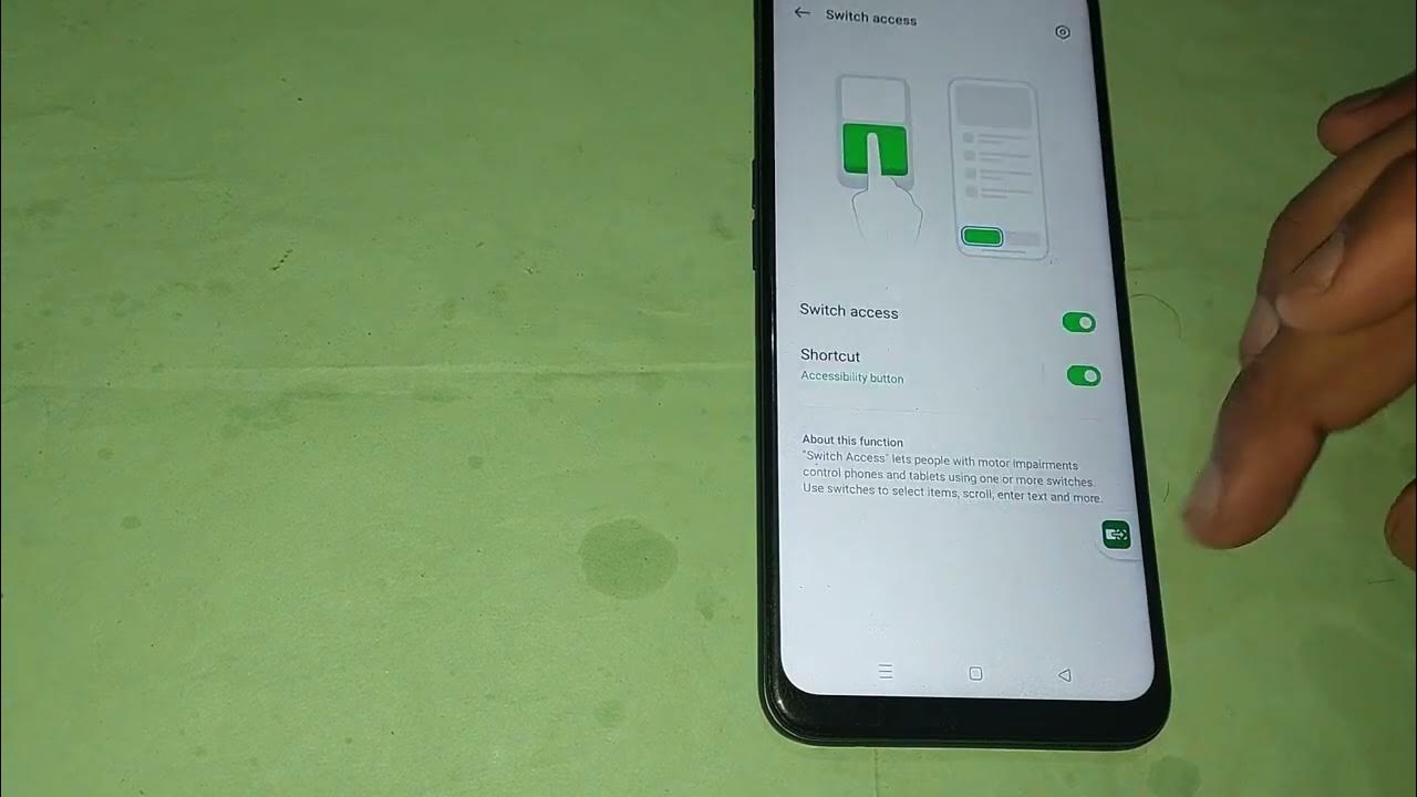 oppo reno2 f switch access use kaise kare, how to use switch access in oppo reno2 f - YouTube