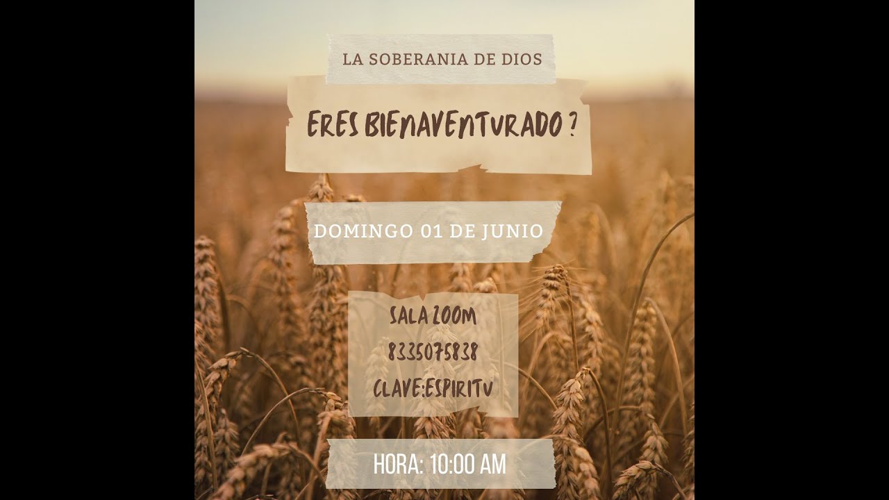 ¿ERES BIENAVENTURADO? - YouTube
