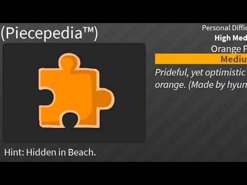 How to find Orange Piece | Find the Pieces (Roblox) - YouTube