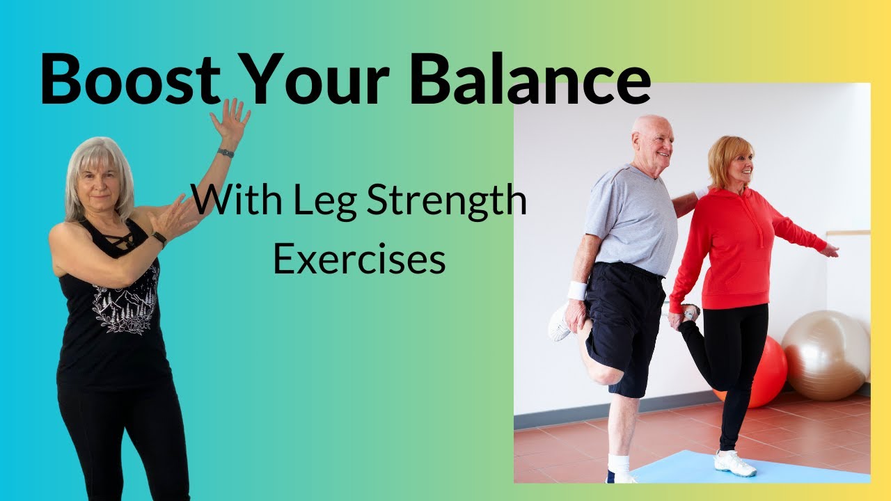 Boost Your Balance with Leg Strength I Home Workout - YouTube
