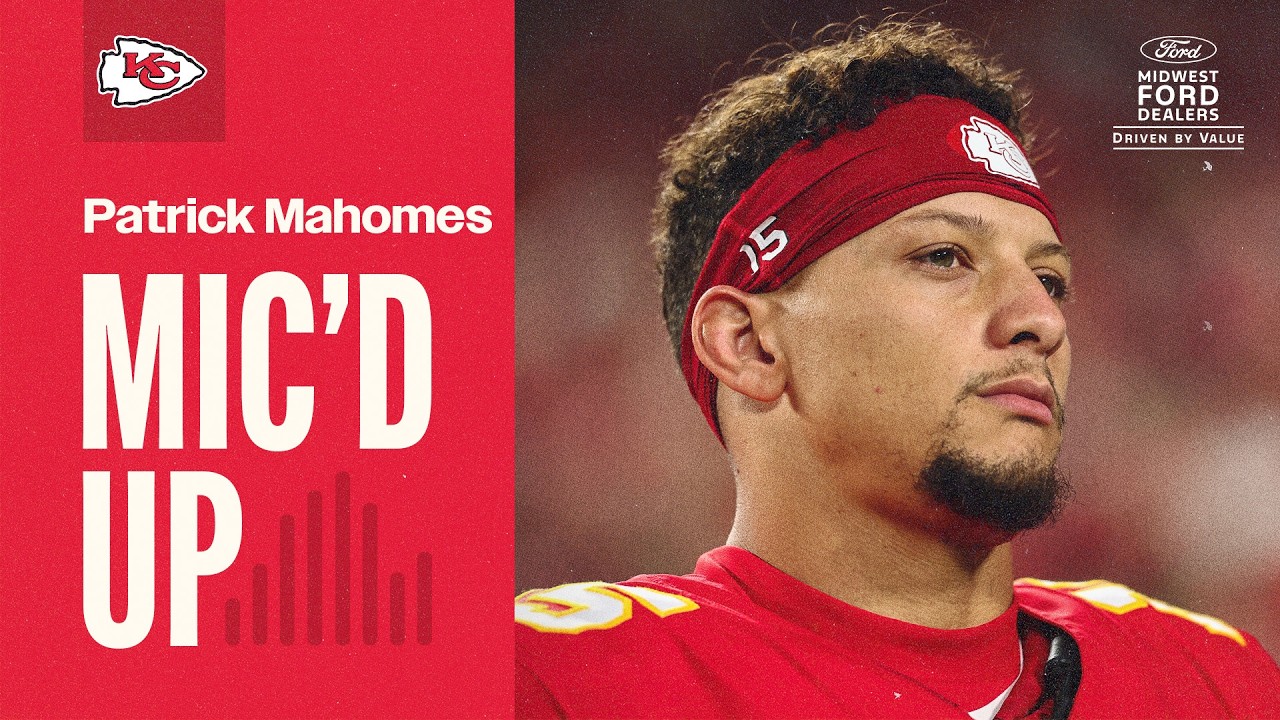 Patrick Mahomes was MIC'D UP for Kansas City Chiefs Week 8 Win vs Washington Commanders 🎙️