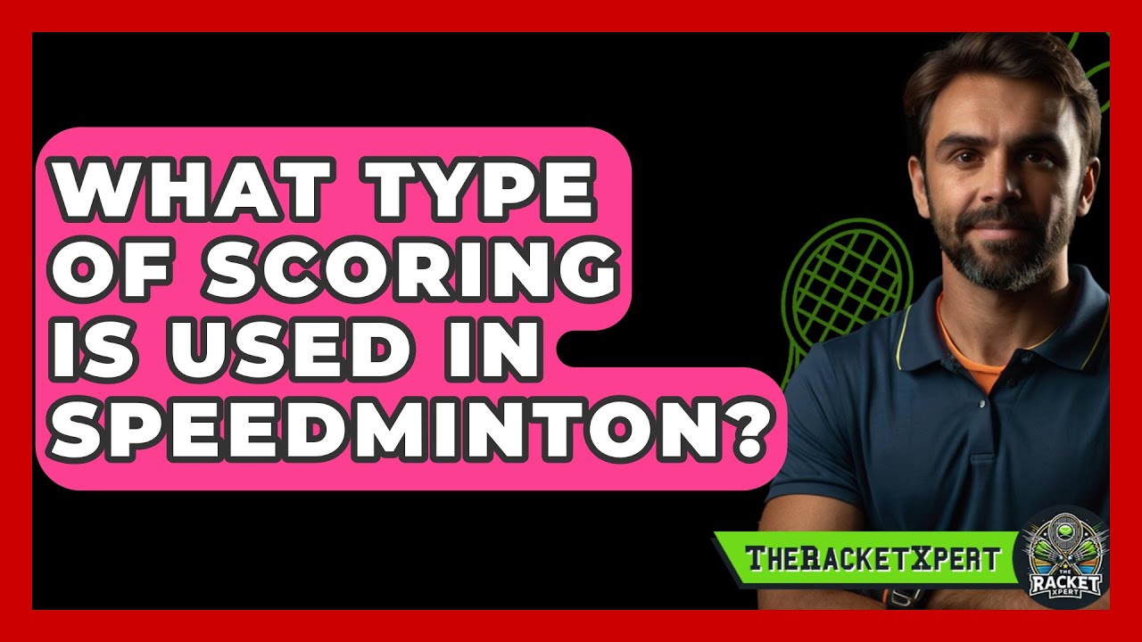 What Type Of Scoring Is Used In Speedminton? - The Racket Xpert - YouTube