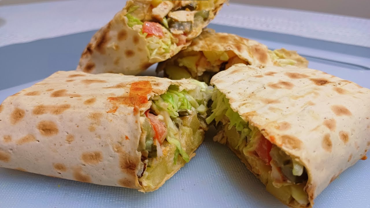 Shaorma de casa #reteteculinare #retetesimple #sanatate #shaorma - YouTube