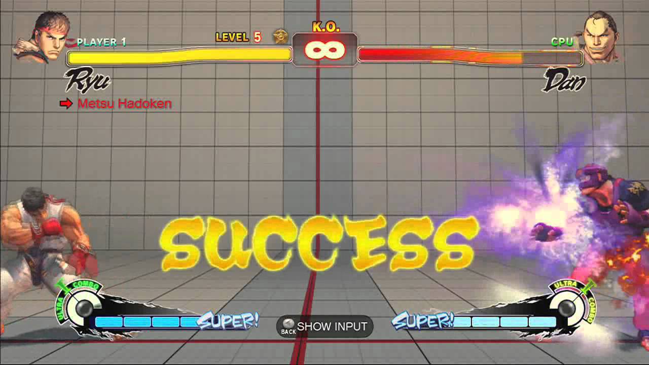 Super Street Fighter 4 Arcade Edition: Learning Ryu's Ultra Combo - YouTube