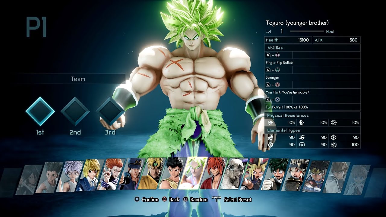 Jump Force - Broly Full Power (Dragon Ball Super) Gameplay (MODS) - YouTube