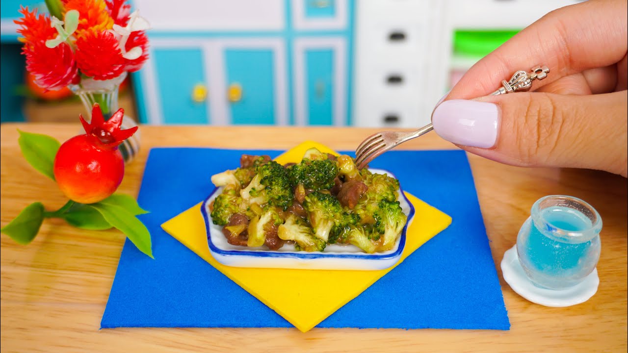 ASMR Miniature Cooking: So Satisfying! - YouTube