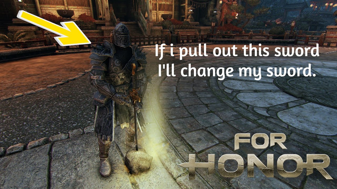 The Ugly sword is blessing the Warden [For Honor] - YouTube