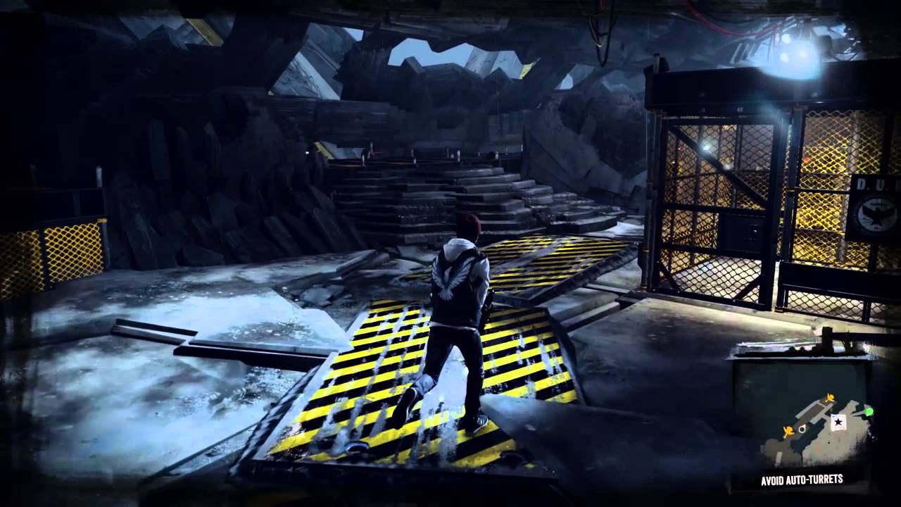 inFAMOUS Second Son Augustine First Fight - YouTube