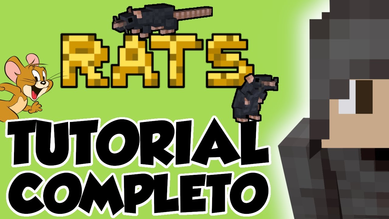 Como Instalar o Mod Rats - Minecraft - YouTube