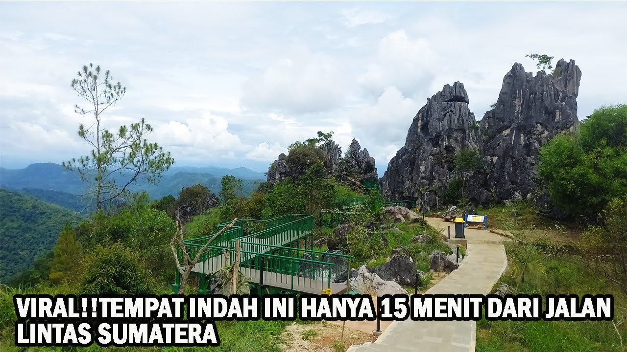 PERJALANAN KE OBJEK WISATA YG SEDANG VIRALL DI SUMATERA BARAT | GEOPARK ...