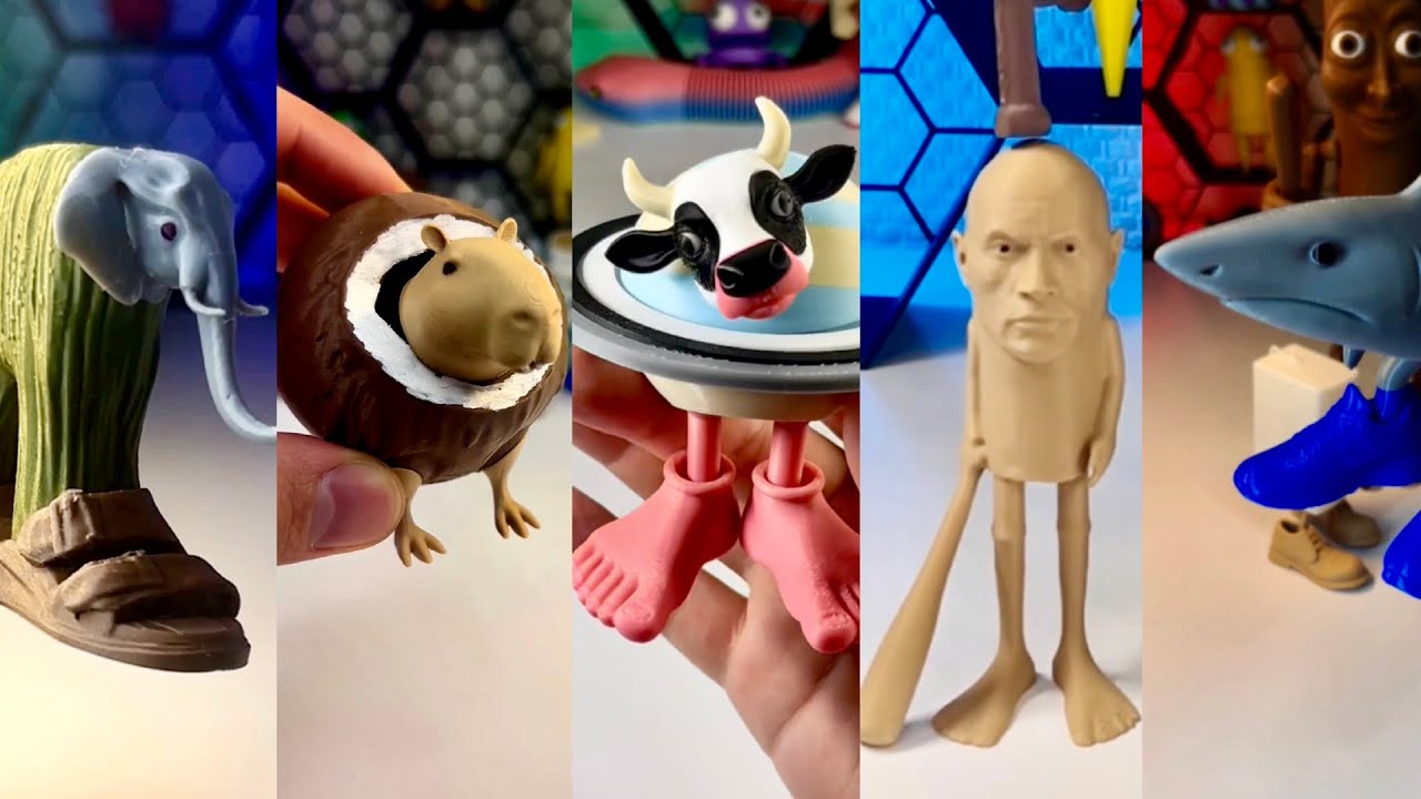 Ultimate Italian Brainrot 3D Printed Compilation Part 3 #brainrot - YouTube