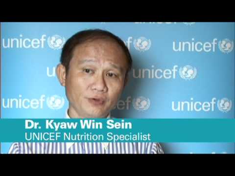 UNICEF trains health volunteers to promote exclusive breastfeeding in Myanmar