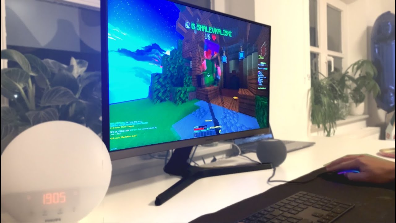 Comboing in Hypixel Bedwars (Minecraft POV) - YouTube