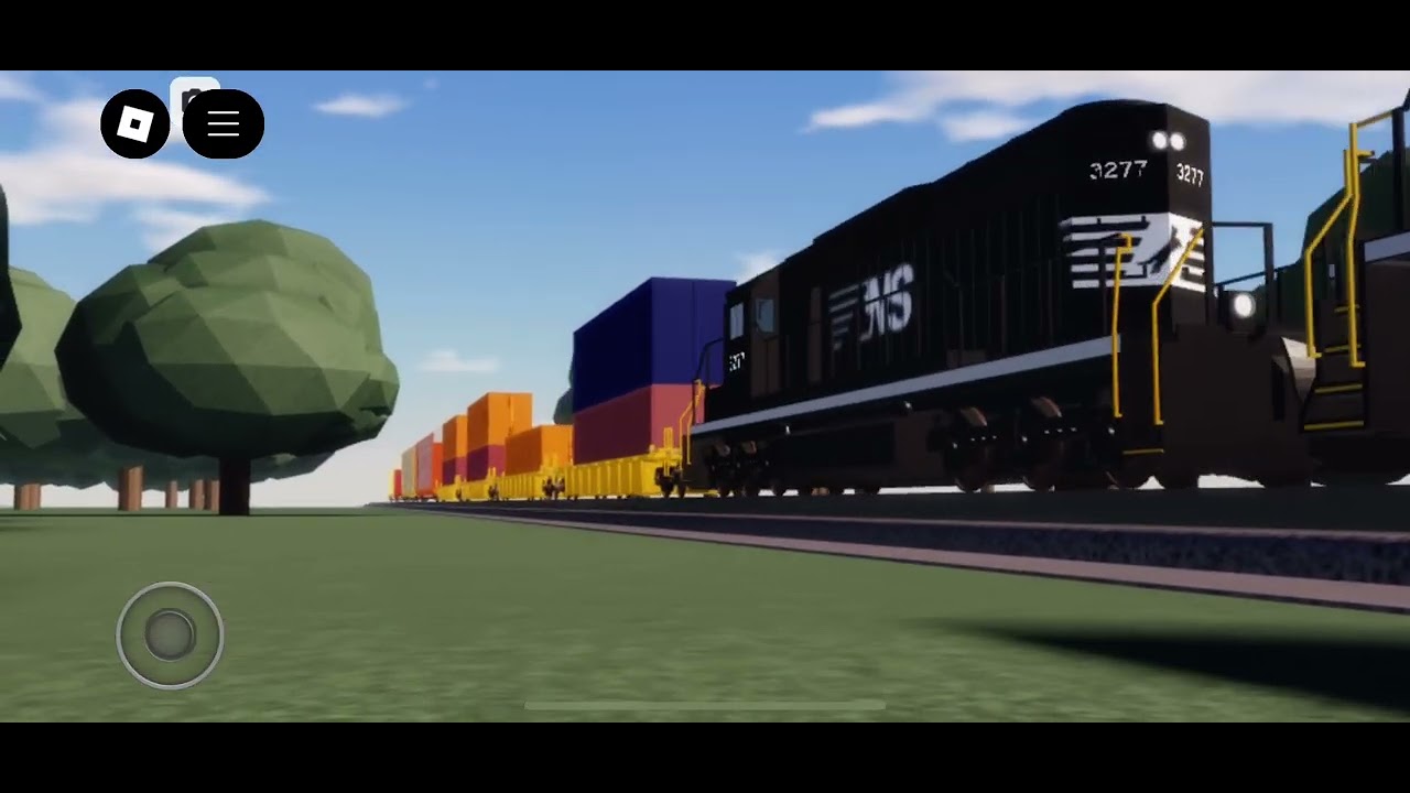 NS 1820 power move intermodal passes camera. - YouTube