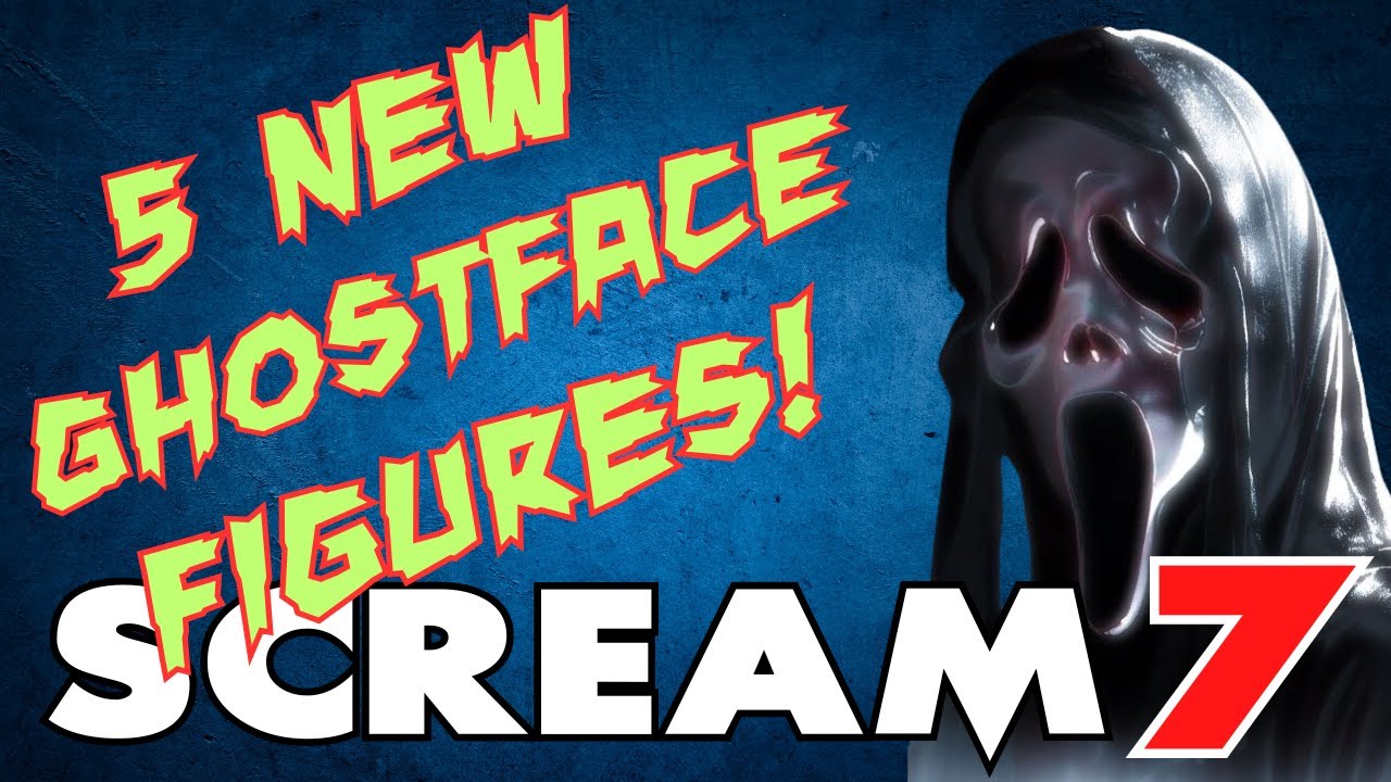 SCREAM 7 **5 NEW GHOSTFACE FIGURES ANNOUNCED!** - YouTube
