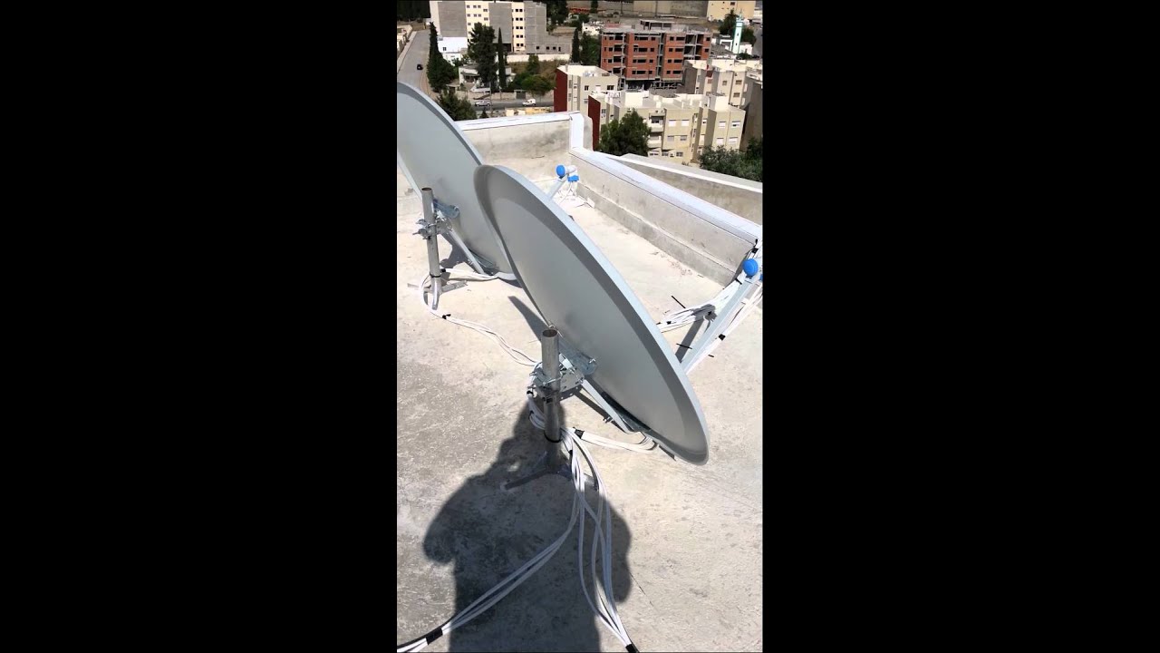 Installation Collective parabole part 1 - YouTube