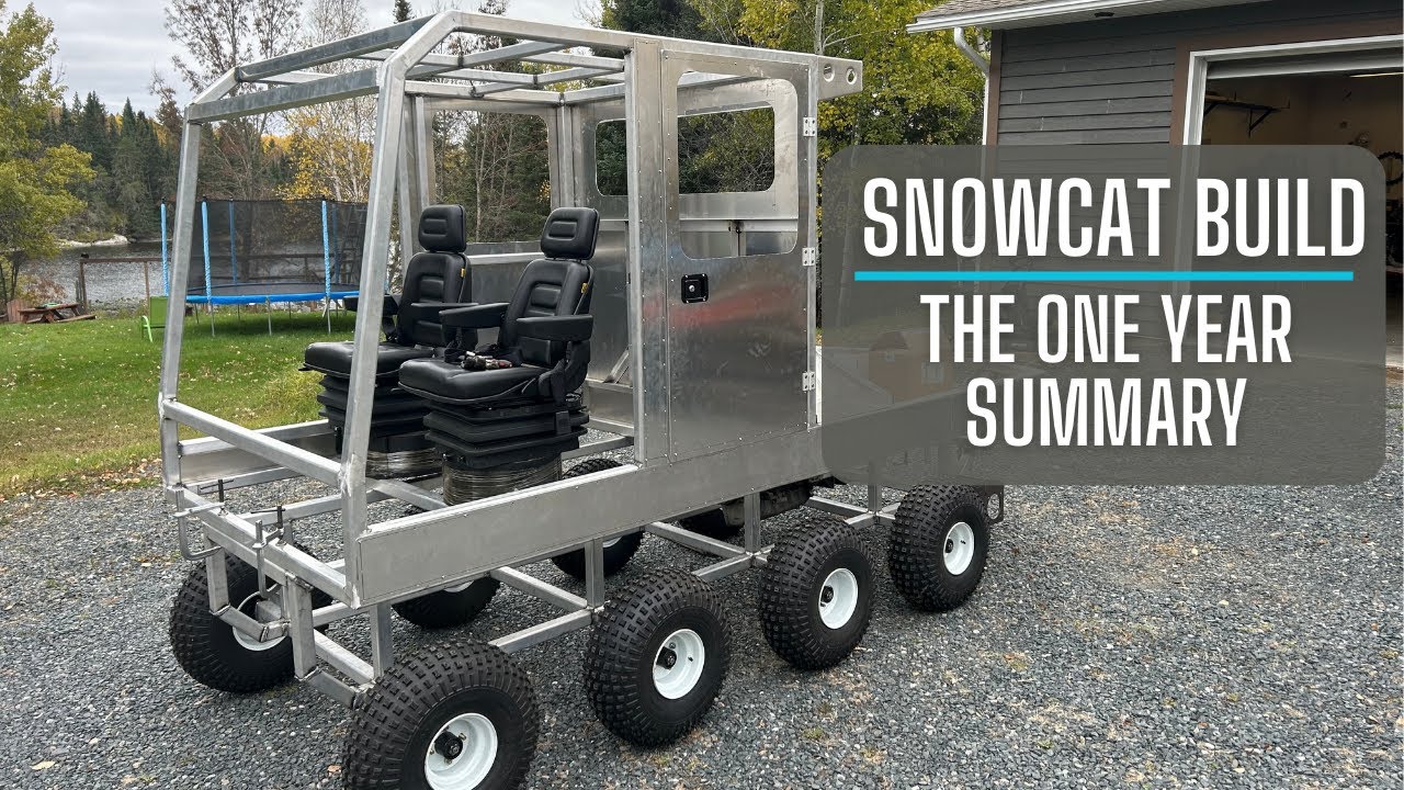 One year of Snowcat Building - YouTube