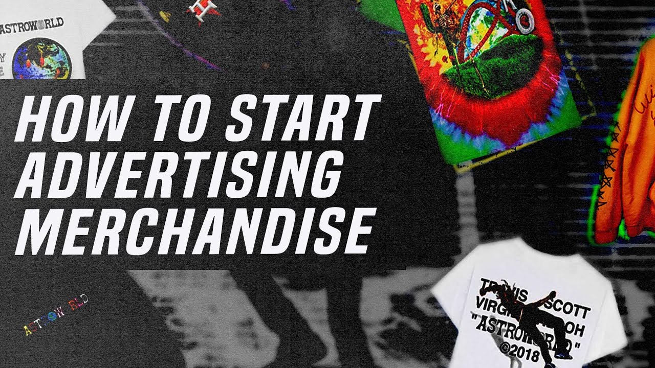 How To Start Merchandise as an Artist - YouTube