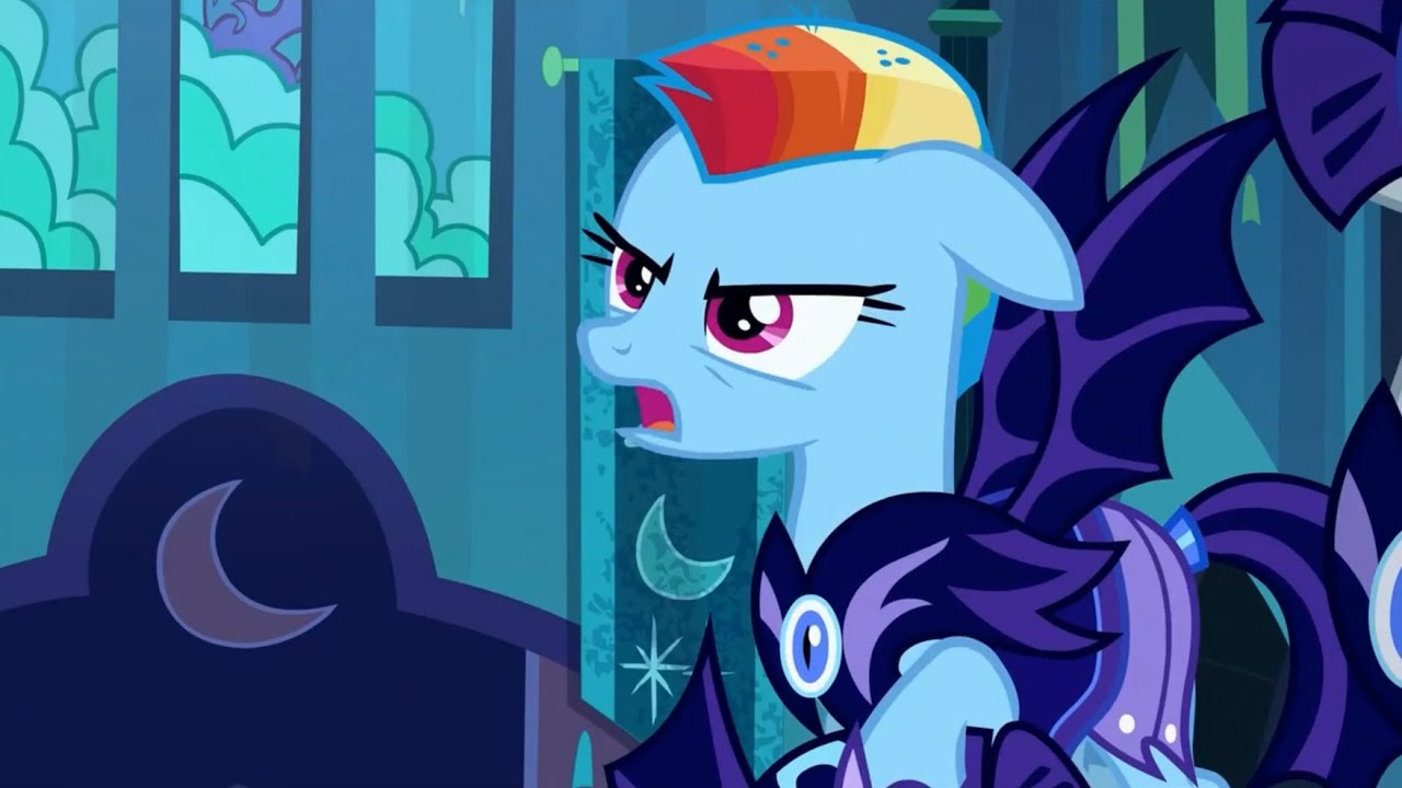 My Little Pony FIM: All Rainbow Dash (Nightmare Takeover Timeline) Moments - YouTube
