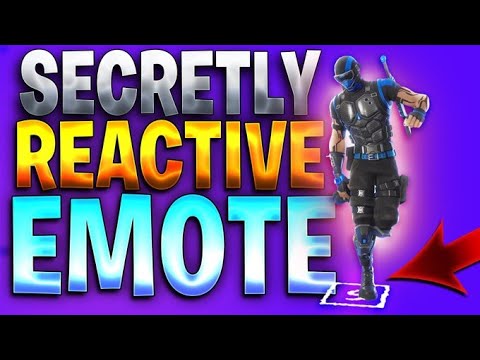 The First Ever SECRETLY REACTIVE Emote In Fortnite! - YouTube
