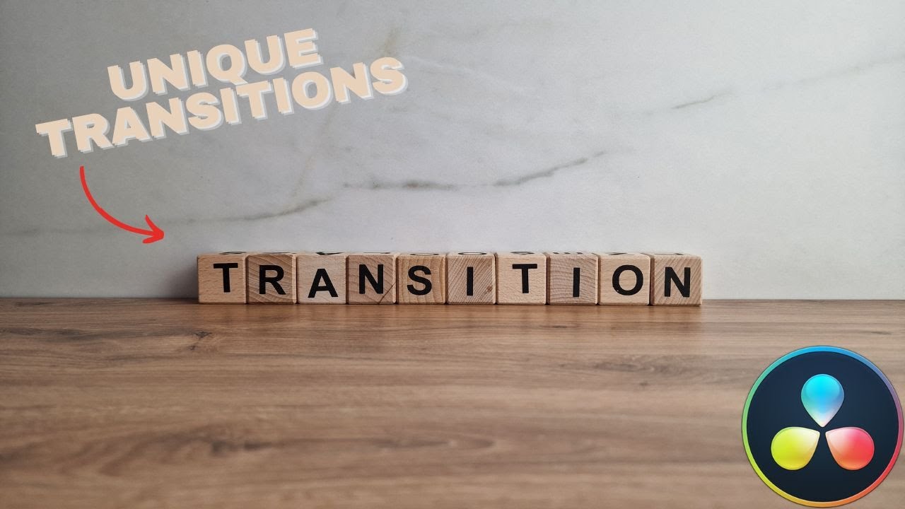 How to make Unique Transitions in DaVinci Resolve 18 - YouTube
