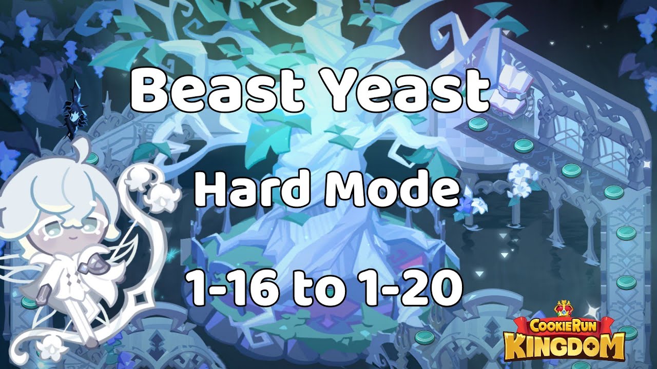 Beast Yeast Hard Mode 1-16 to 1-20 Guide - YouTube
