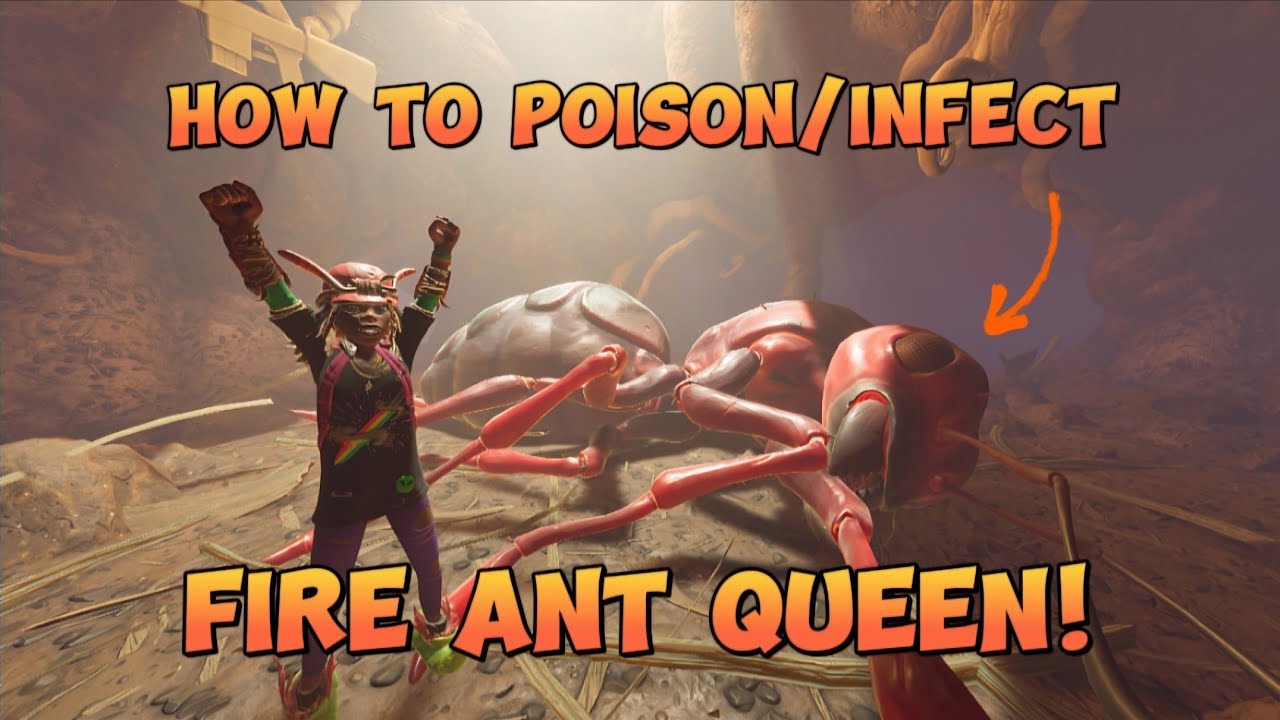 How to Poison/Infect the Fire Ant Queen! - YouTube