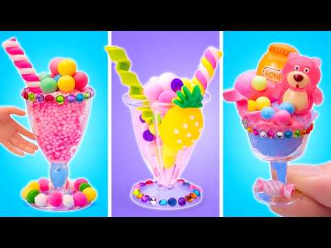 Kendin Yap Bebek Tatlıları! Minik Cupcakeler, Pastalar ve Dondurmalar 🍰✨