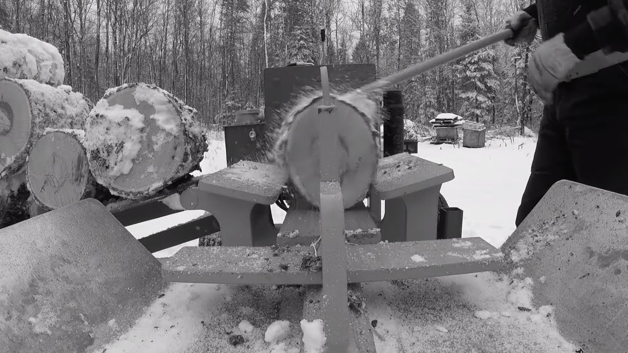 #376 Eastonmade 5-11 Wood Splitter. LogOX. Firewood. The Gift of Heat ...