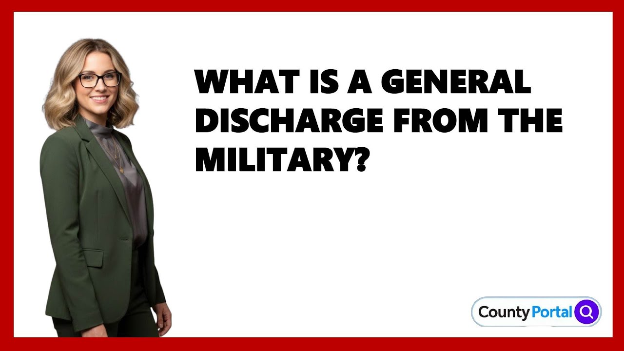 What Is A General Discharge From The Military? - YouTube