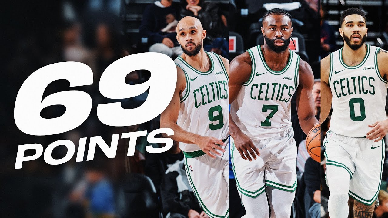 NBA releases highlights of Celtics' trio after Mavericks win