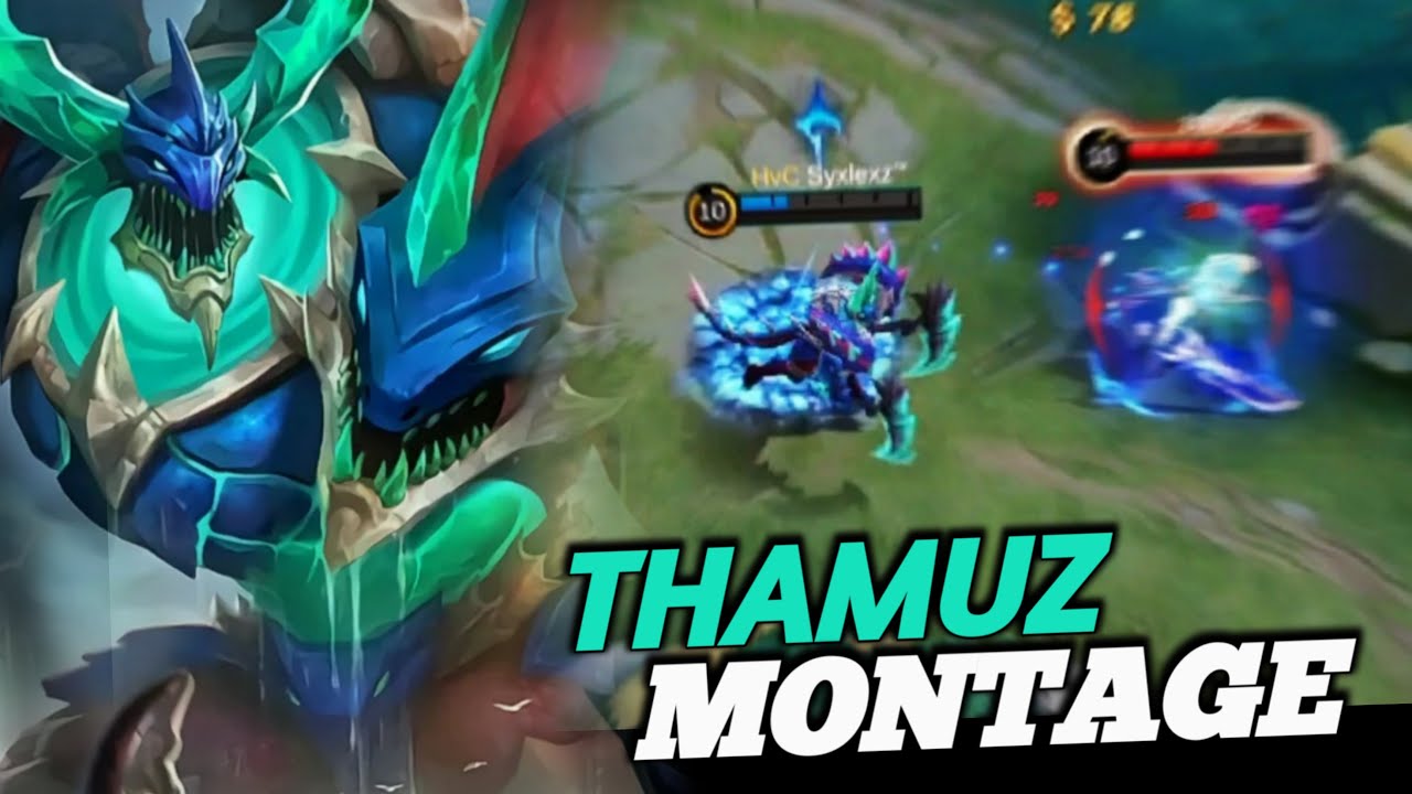 THAMUZ JUNGLE MONTAGE #1 | LIQUID FIRE IS HERE! | MOBILE LEGENDS - YouTube