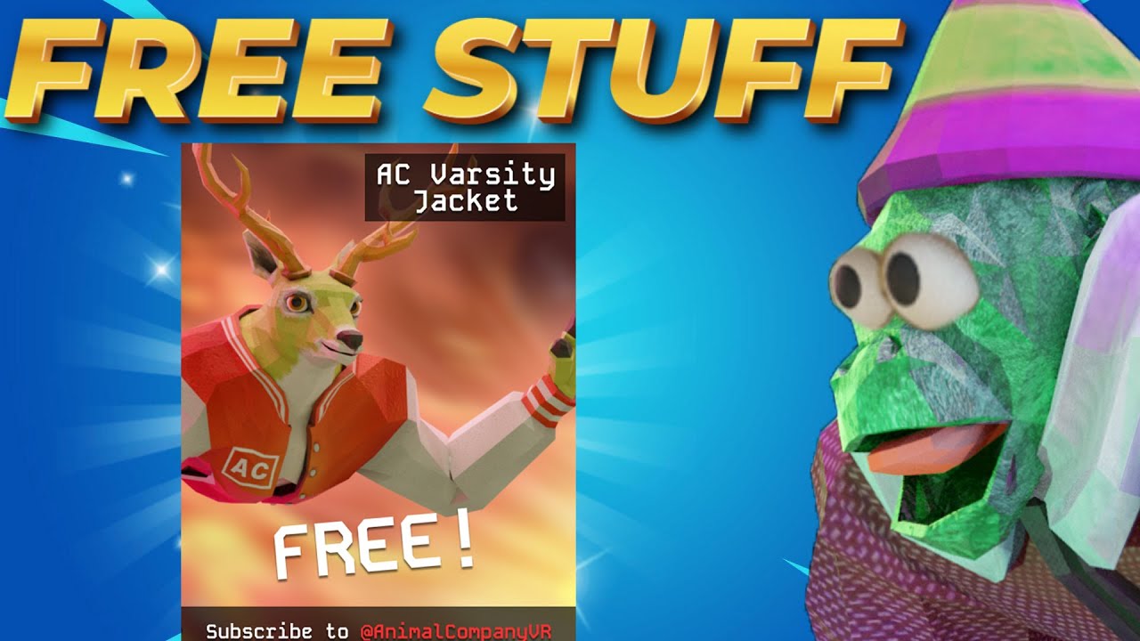 HOW TO GET AC VARSITY JACKET FOR FREE! In Animal Company VR - YouTube