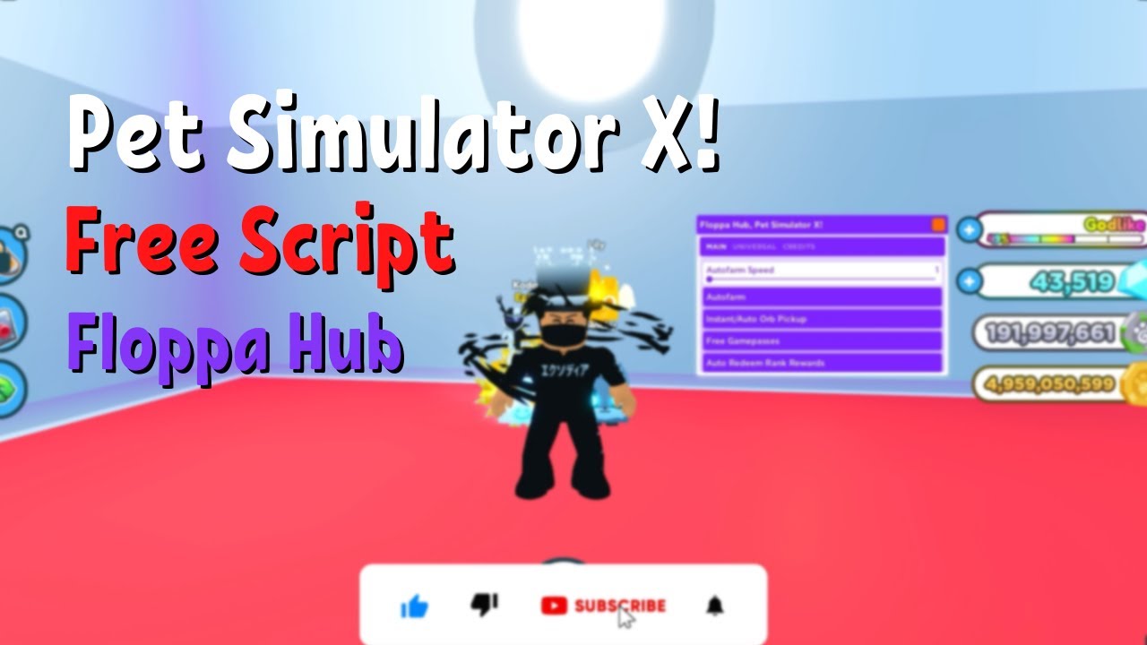 🖤FREE CHEATS🖤ROBLOX🖤Pet Simulator X!🖤Floppa Hub🖤 - YouTube