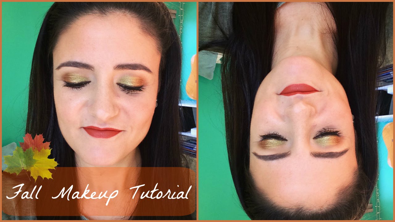 Fall-Inspired Makeup Tutorial | Collab with xoxolashlady! - YouTube