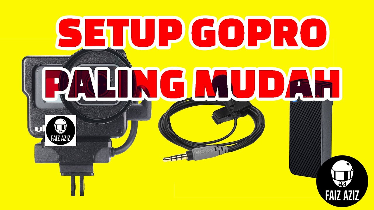 Cara Mudah Setup GoPro, Rode Mic, Ulanzi, untuk MotoVlog Vlog E405 ...