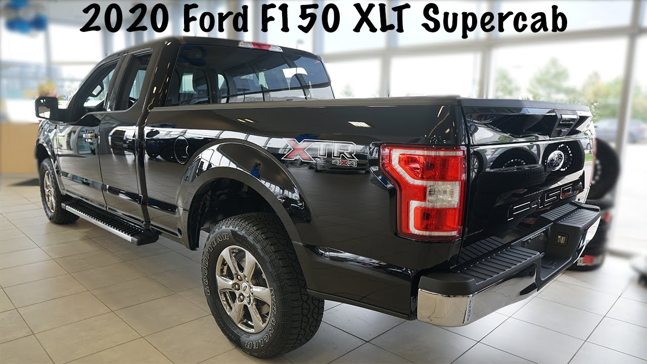 2020 Ford F150 XLT Supercab Exterior and Interior Walkaround - YouTube