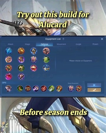 Best build and emblem set up for alucard #alucard #mlbb #mobilelegend # ...