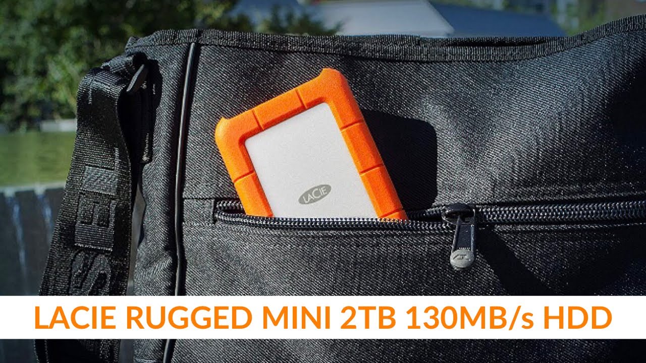 LACIE RUGGED MINI 2TB 130MB/s UNBOXING QUICK REVIEW - YouTube