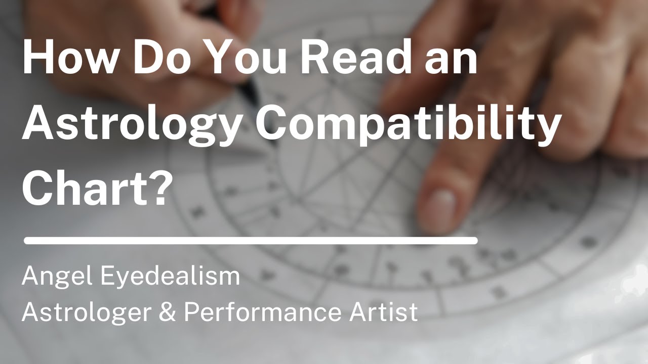 How Do You Read an Astrology Compatibility Chart? - YouTube
