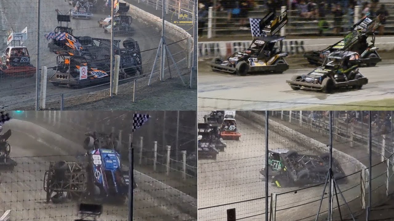 2024 NZ Superstock Championship - Finals - Meeanee Speedway - 7/1/24 ...