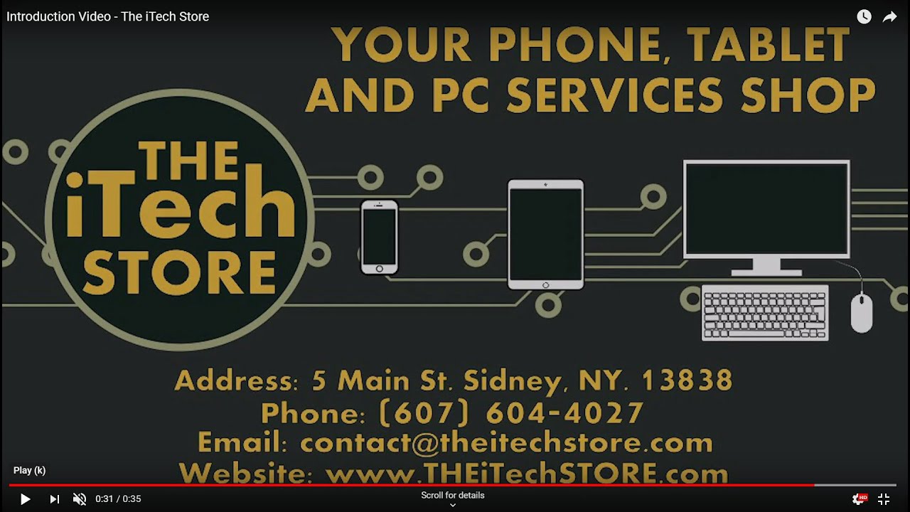 Introduction Video - The iTech Store - YouTube
