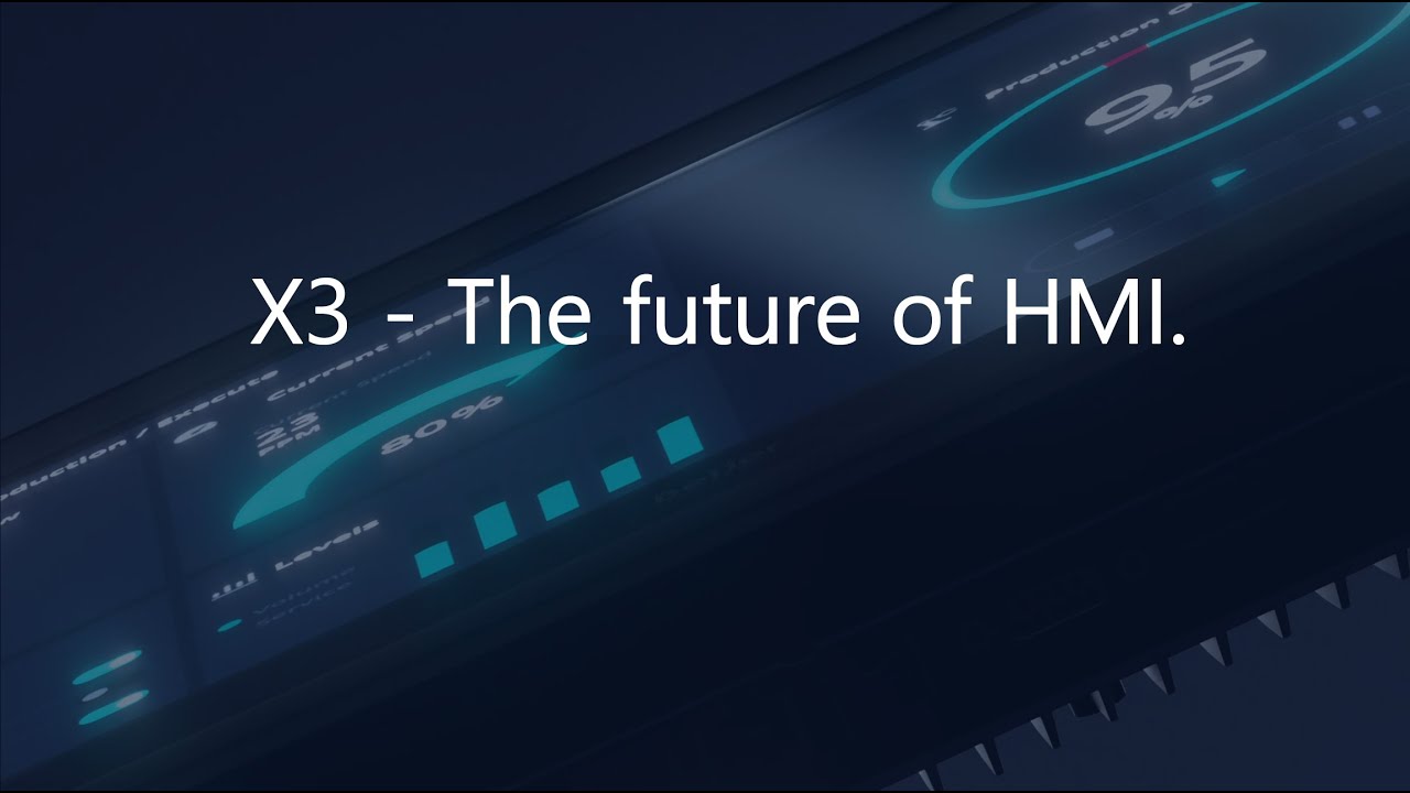 X3 - The future of HMI. - YouTube