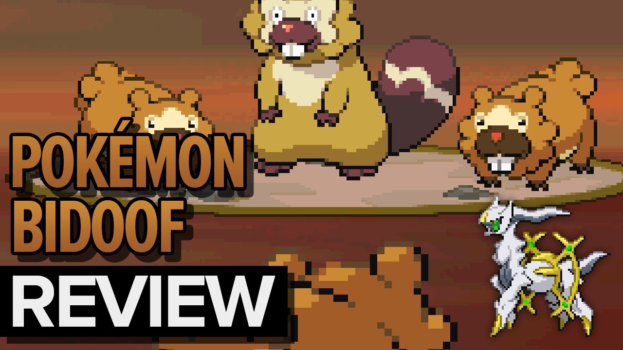 Five Minute Review: Pokémon Bidoof Version - YouTube
