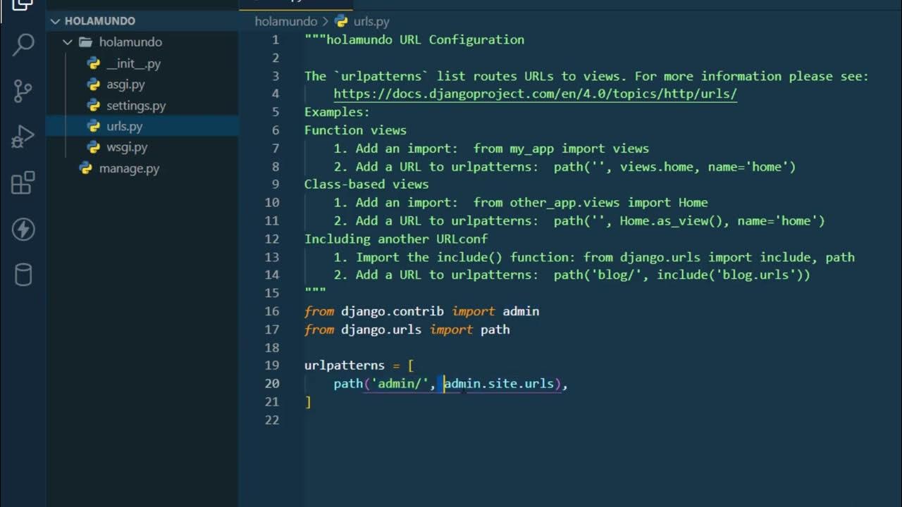 04 Estructura de archivos - Curso Django - OpenBootcamp - YouTube