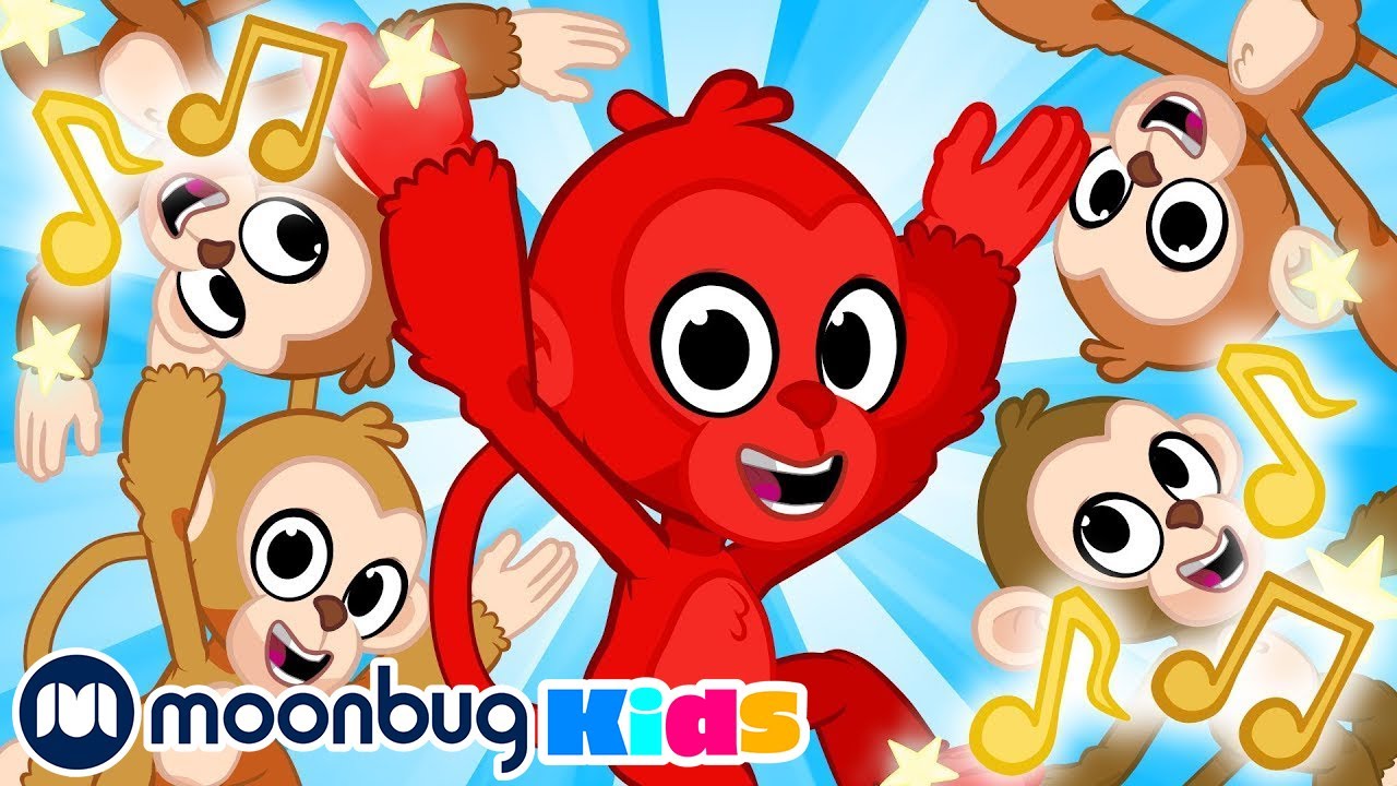Morphle 5 Little Monkeys | Baby Songs | Kids Learning Songs & Nursery ...