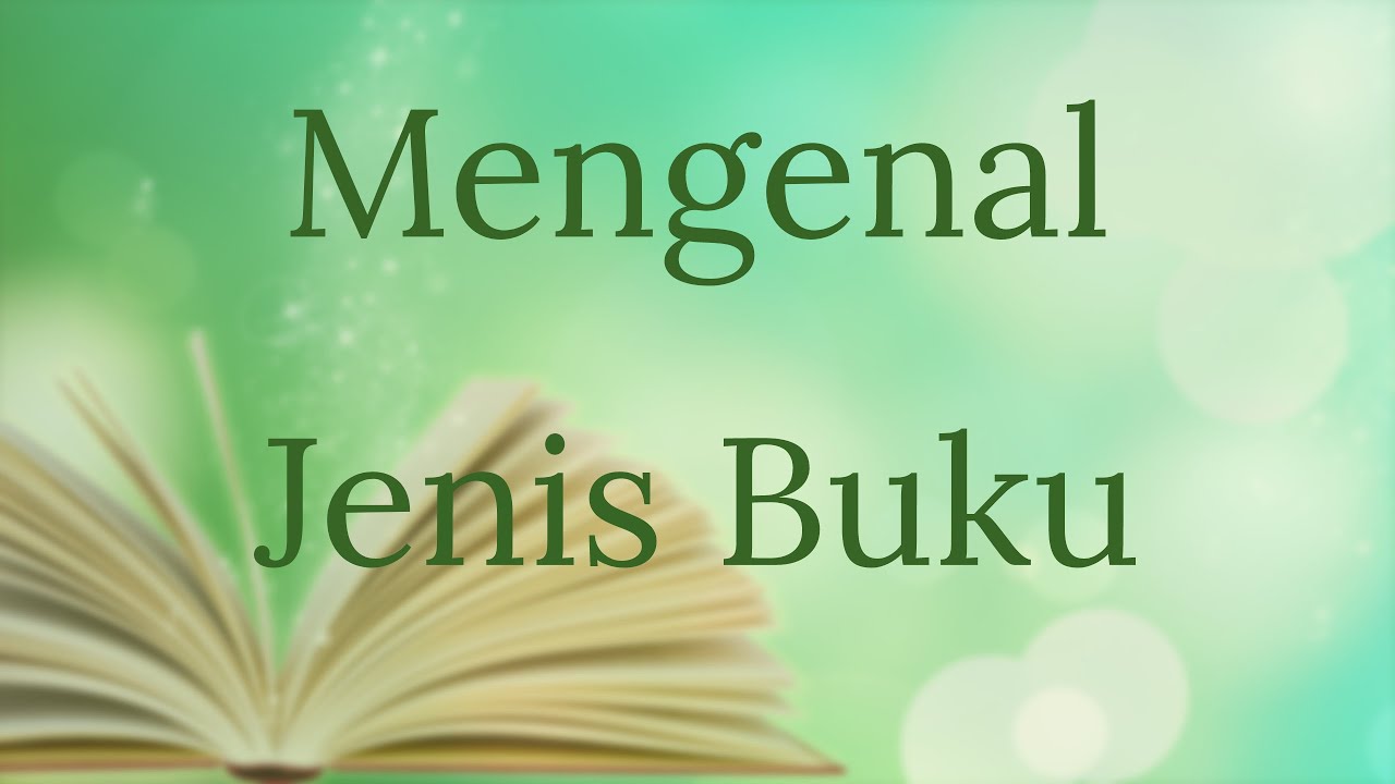 Mengenal Jenis Buku - YouTube