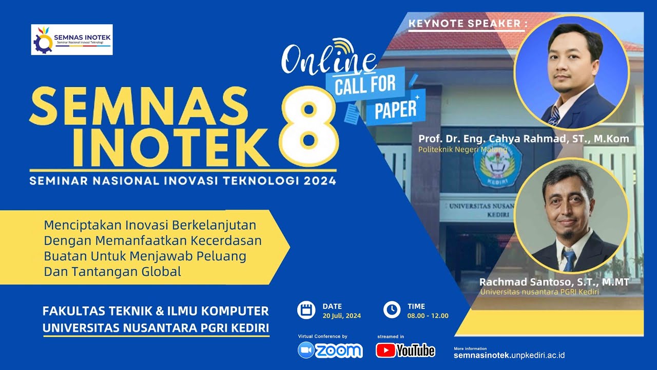 SEMNAS INOTEK VIII TAHUN 2024 - YouTube